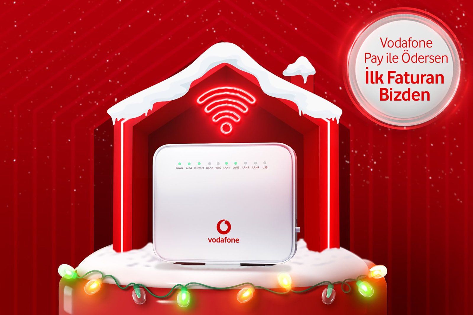 Ev internetinde ilk fatura Vodafone'dan - HardwareLab