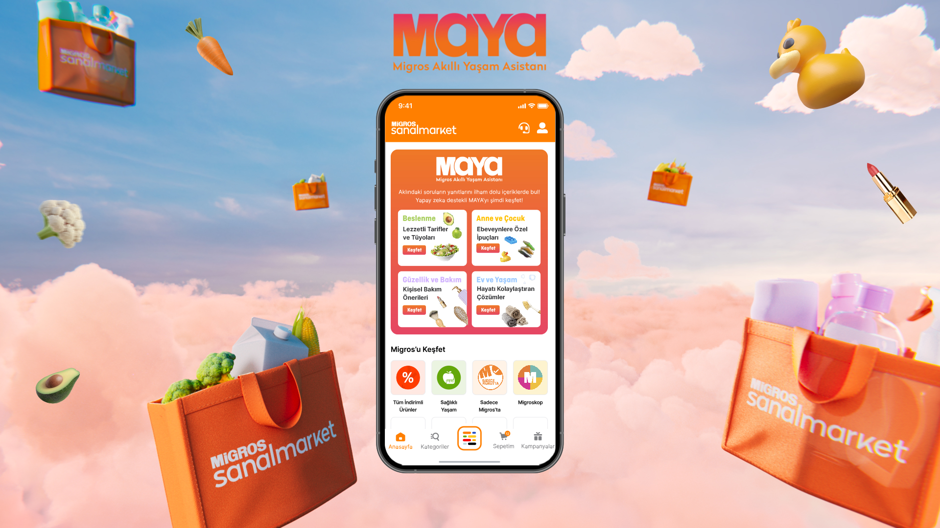 Migros Sanal Market alışverişi yapay zeka ile MAYA'ladı - HardwareLab